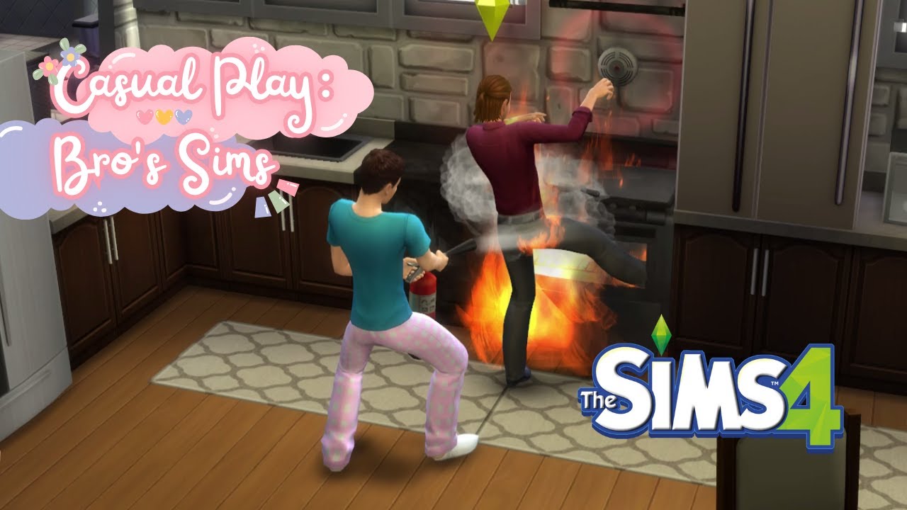 【The Sims 4】Renovate Bro's Sims' house and get dating! #ariaelly # ...