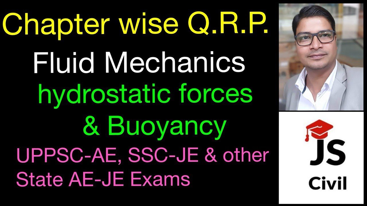 Fluid Mechanics -06 || Hydrostatic Forces & Buoyancy || Chapter wise QRP || - YouTube