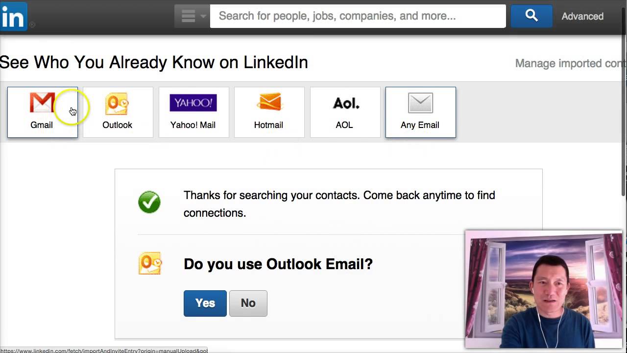 LinkedIn How To Add Contacts - YouTube