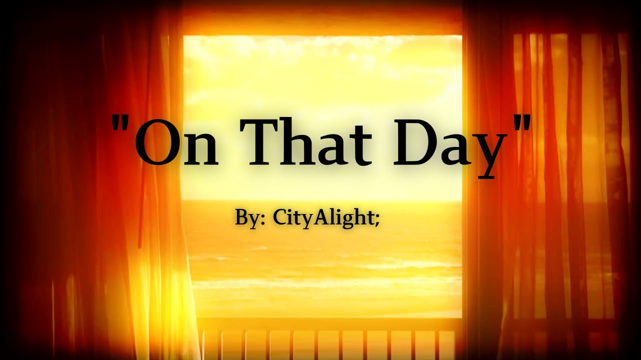 On That Day - YouTube
