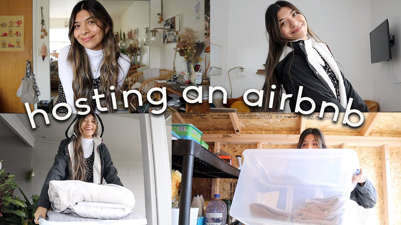 DAY IN MY LIFE | what it's like being an airbnb host! - YouTube