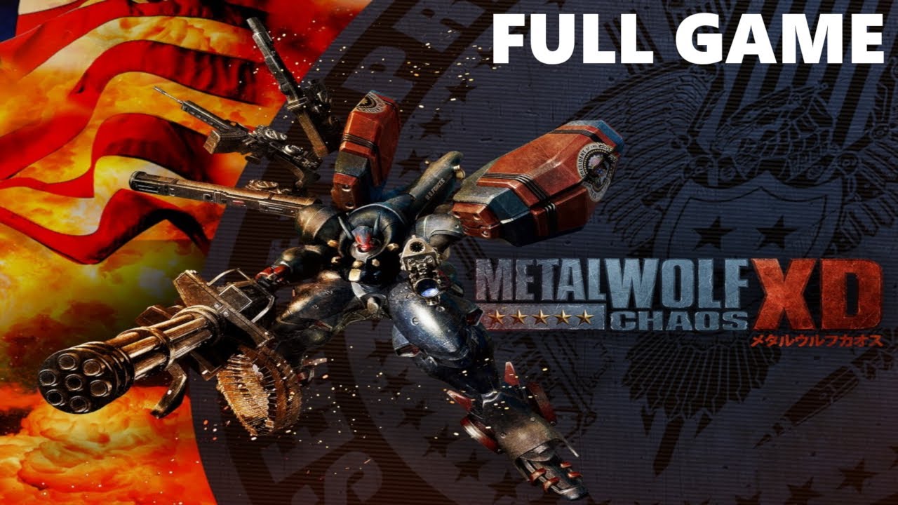 Metal Wolf Chaos XD Full Walkthrough Gameplay - No Commentary (PC ...