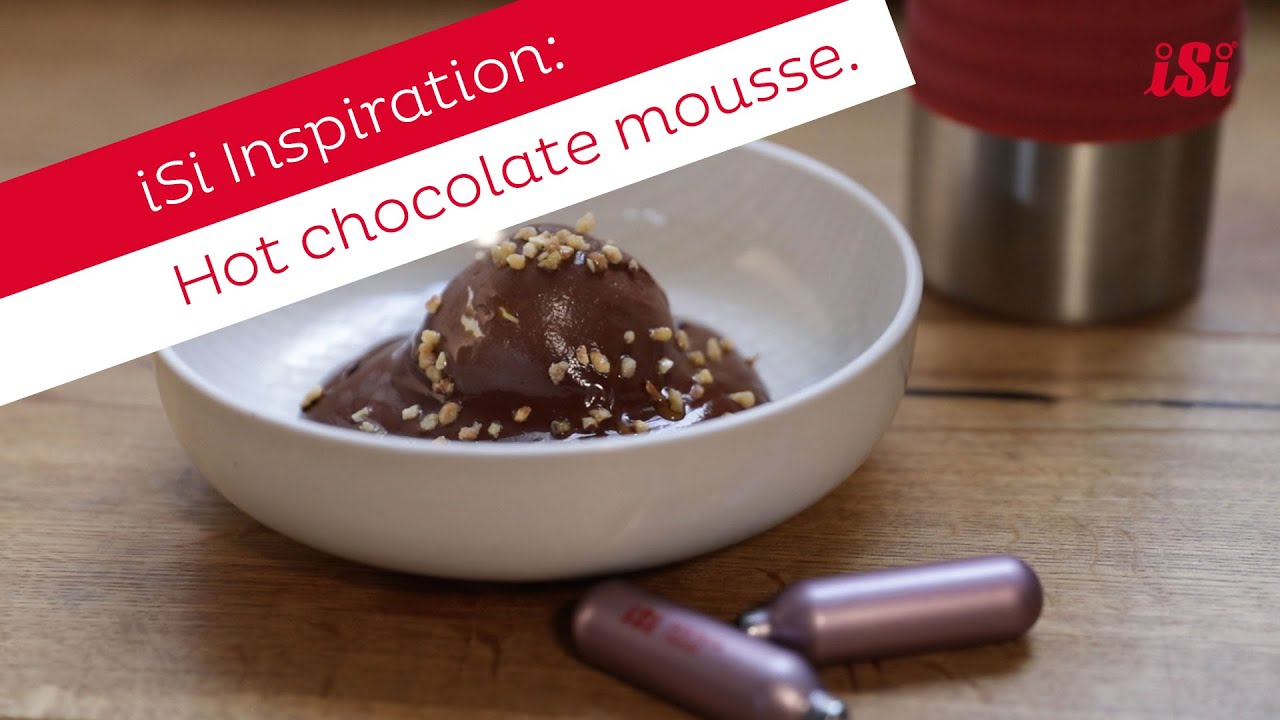 iSi Recipe: Warm Chocolate Mousse - YouTube