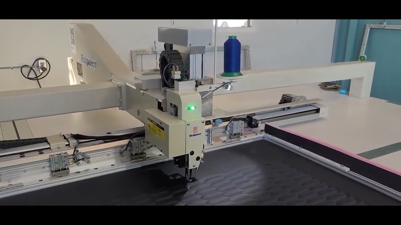 Leather Seat Pattern Sewing Machine | CNC Stitching Sewing Machine ...