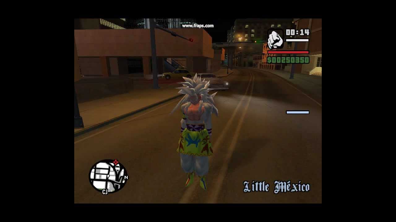 GOKU EN GTA SAN ANDREAS XANDER FILES CAPITULO 1 - YouTube