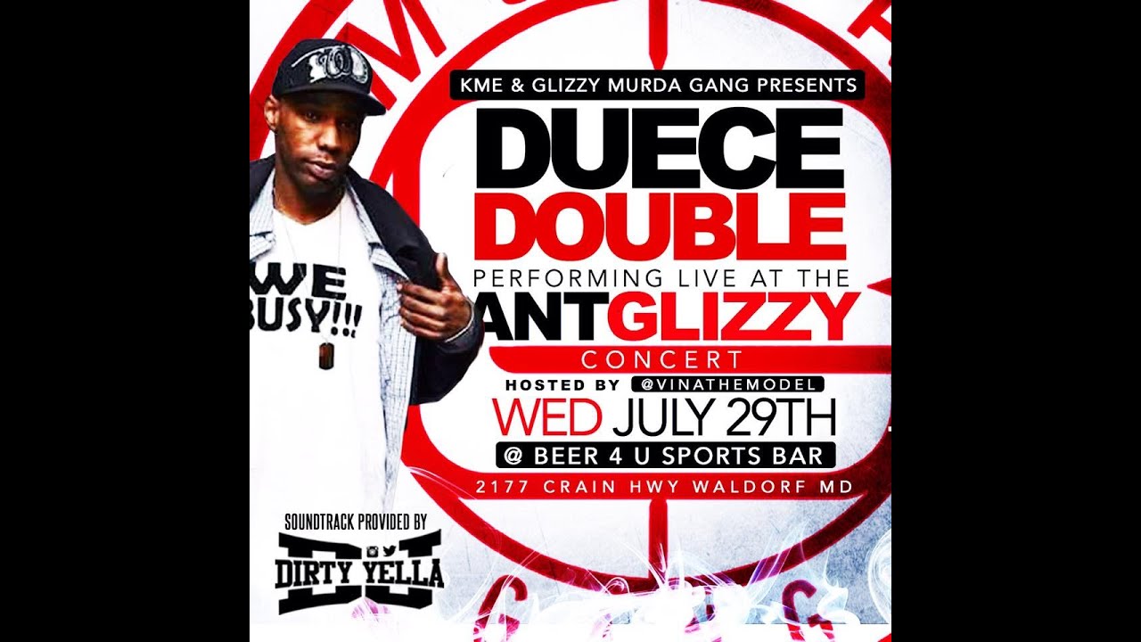 DeUce Double & Ant Glizzy (LIVE) @ Beer4U - YouTube