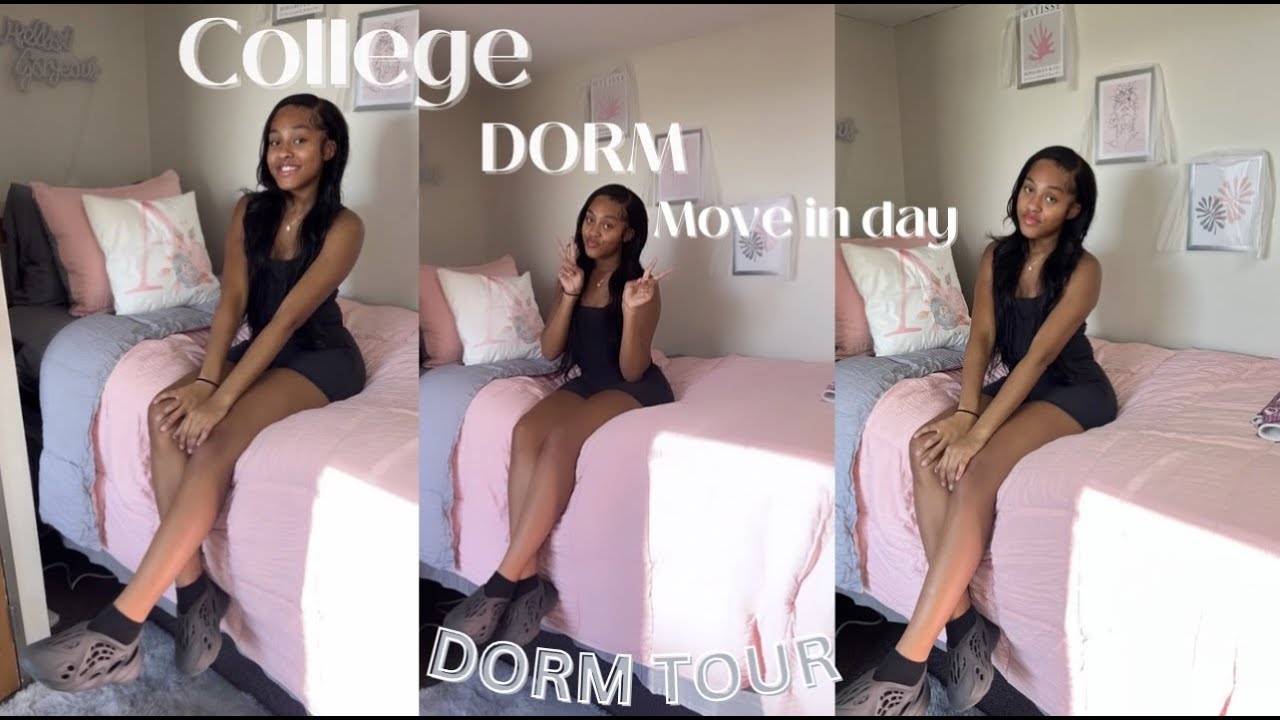 COLLEGE MOVE IN DAY VLOG| FRESHMAN 2023| DORM TOUR| 4 HOUR DRIVE! - YouTube