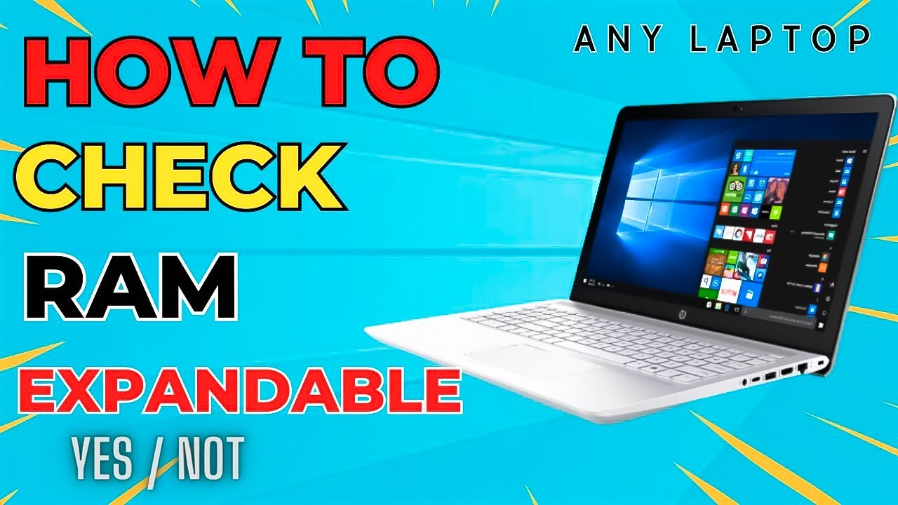 How To Check If Your Laptop Has Expandable Ram | Kaise Pata Kare Laptop ...