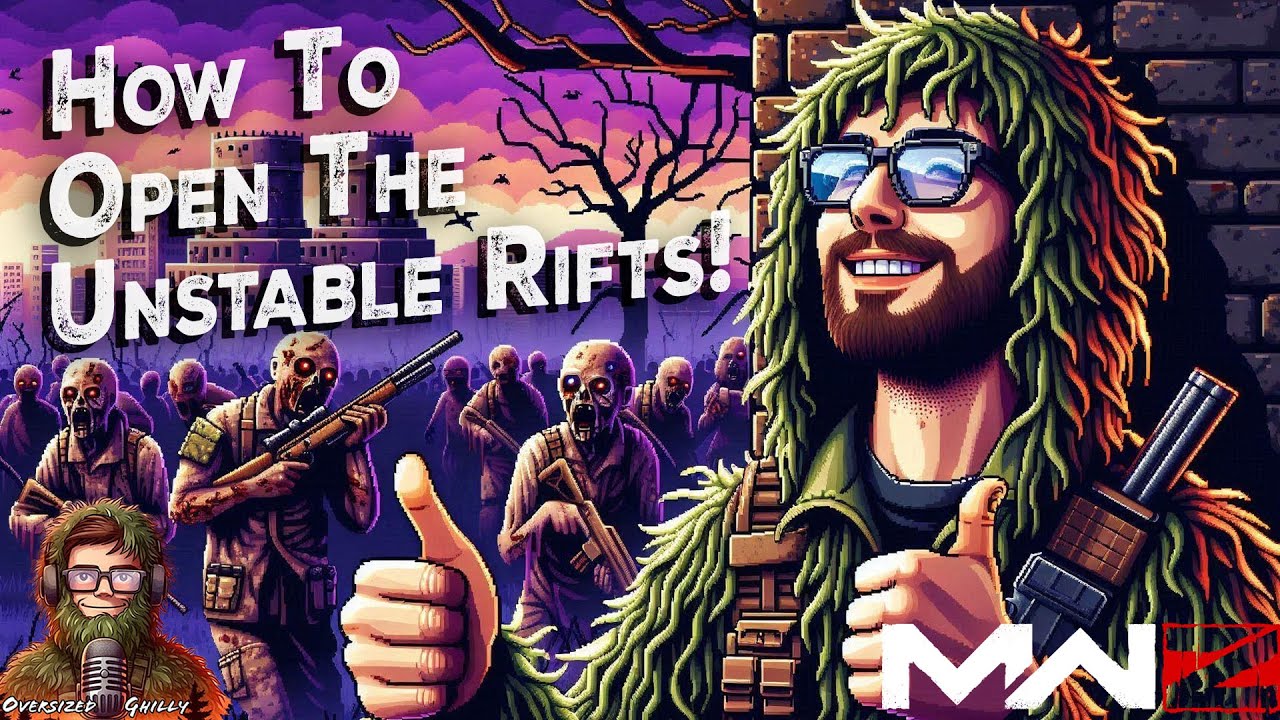 How to open the unstable rift in MW3 Zombies - YouTube