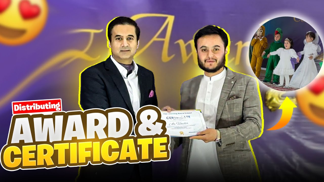 Award and certificate distribution 👨‍🎓 | The Learning Arena School 🏫 ...