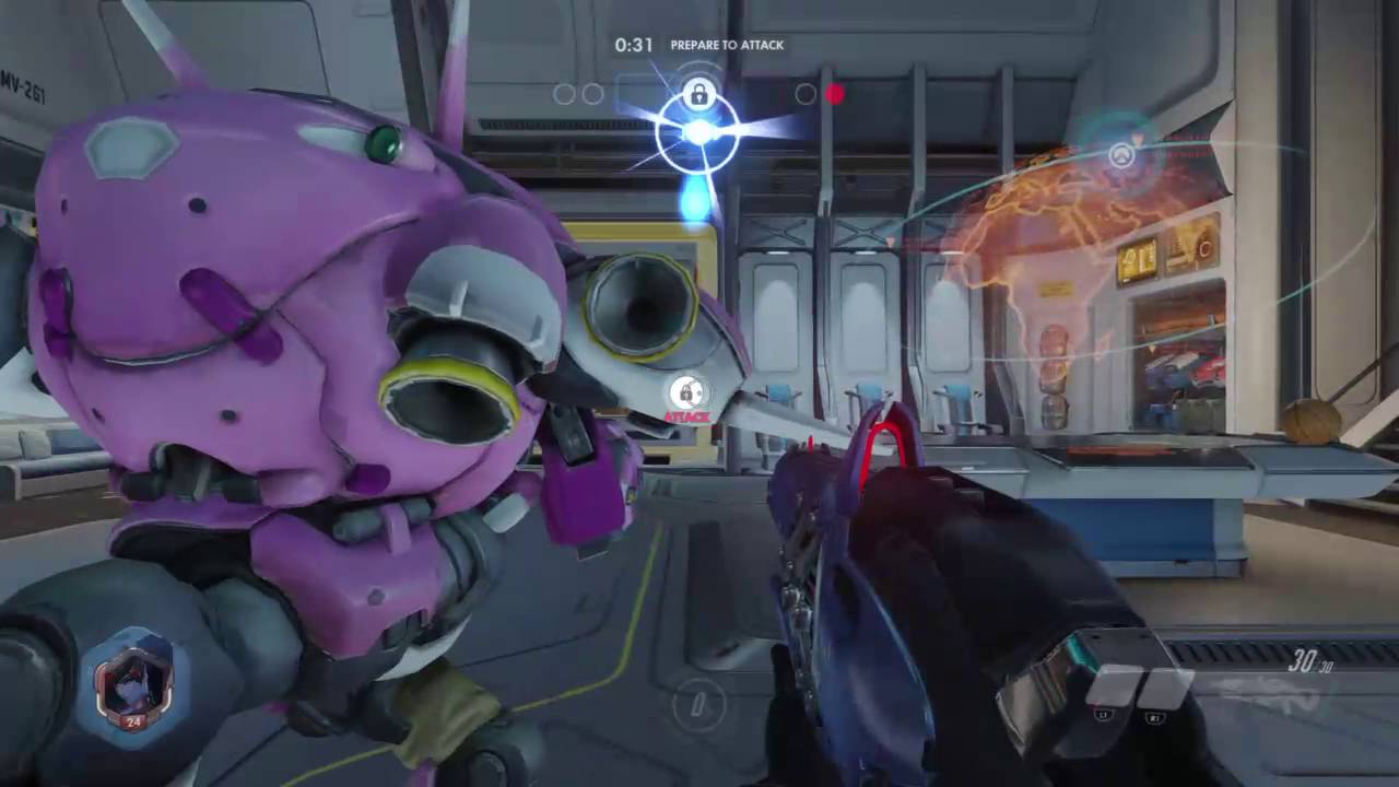 Momo plays overwatch (Part 1) - YouTube