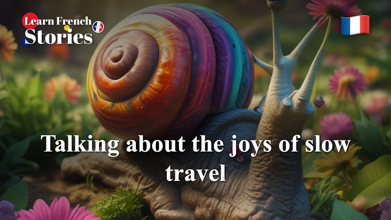 Learn 🇫🇷 French with a story: Talking about the joys of slow travel ...