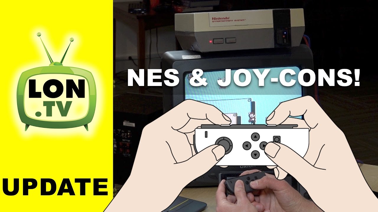 Control Your NES With Nintendo Switch Joy-Cons ! - YouTube