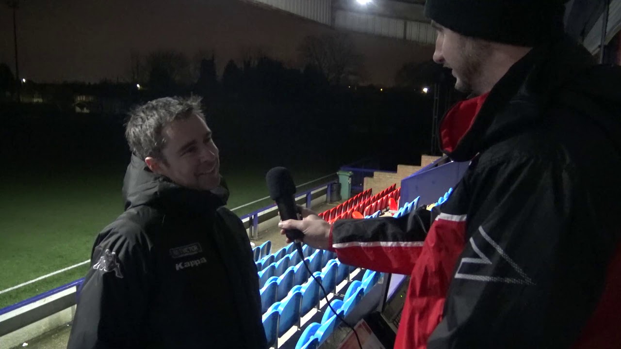 Dave McGurk Post Match Interview 26th December 2019 - YouTube