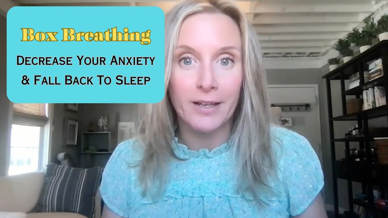 The Box Breathing Technique: Decrease Your Anxiety & Fall Back To Sleep ...