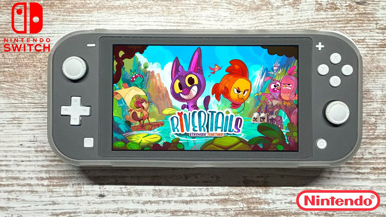 River Tails Stronger Together Gameplay Nintendo Switch Lite - YouTube