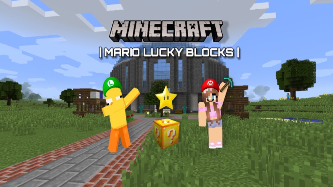 We Battle to the Death | Mario Minecraft Lucky Blocks | - YouTube