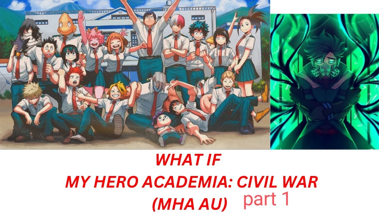 what if My Hero Academia: Civil War (MHA AU) (part 1) - YouTube