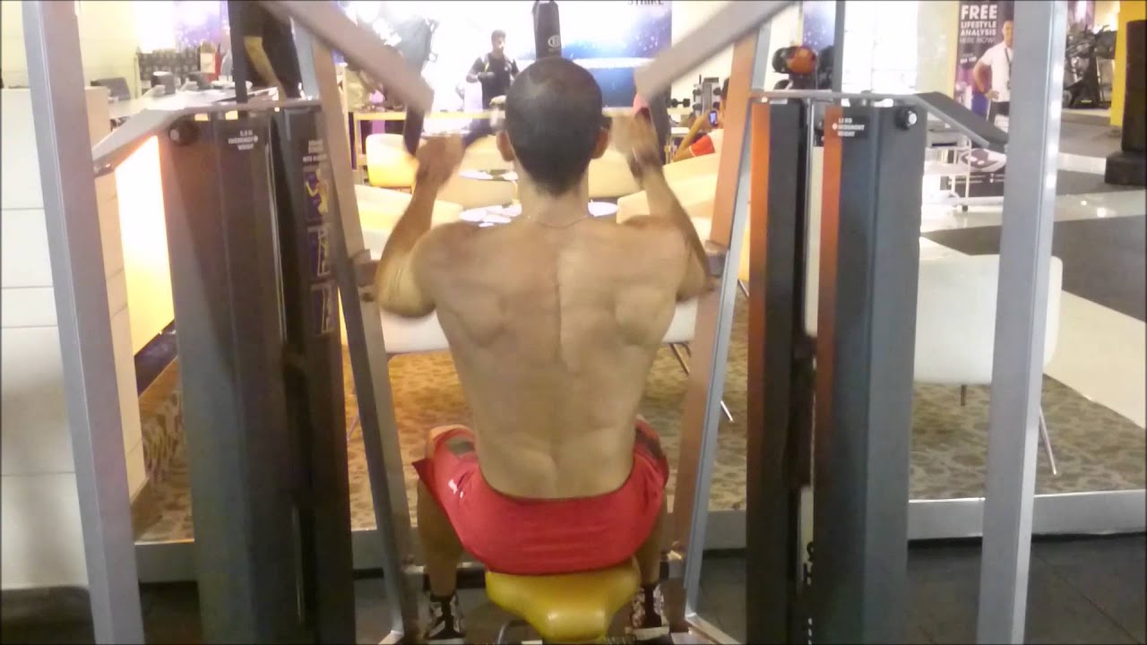 Back & Biceps Exercise: Seated High Row - YouTube