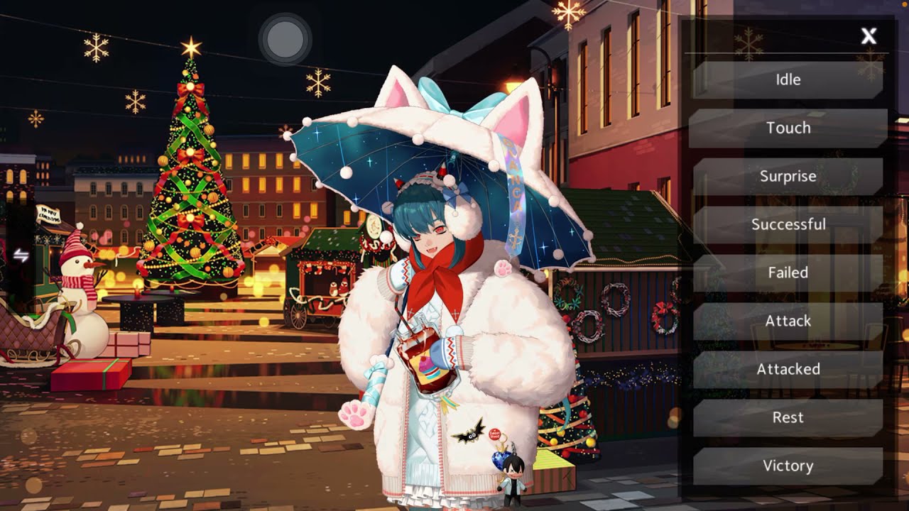 Winter Night Bianca Live2D - YouTube