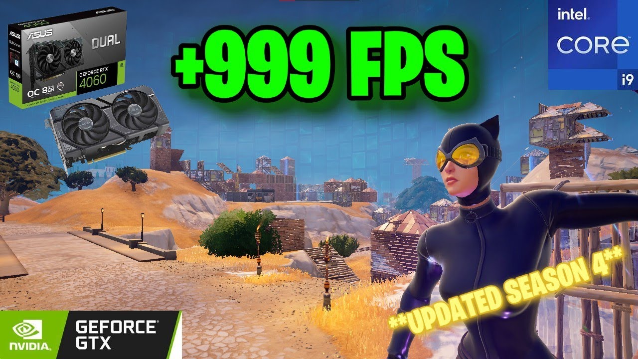 RTX 4060 + Intel i9 13900KF | ENDGAME FPS | Performance Mode | Fortnite ...