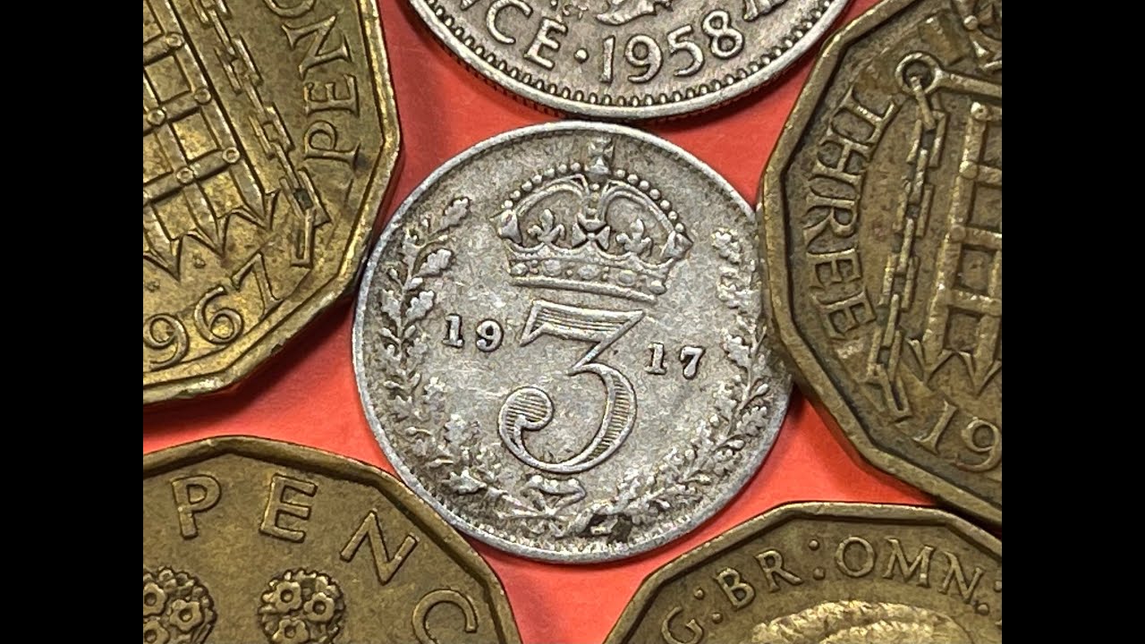 UK THREE PENCE 1917 - In 2019 London Mint Gave Away $1 Million Pounds ...
