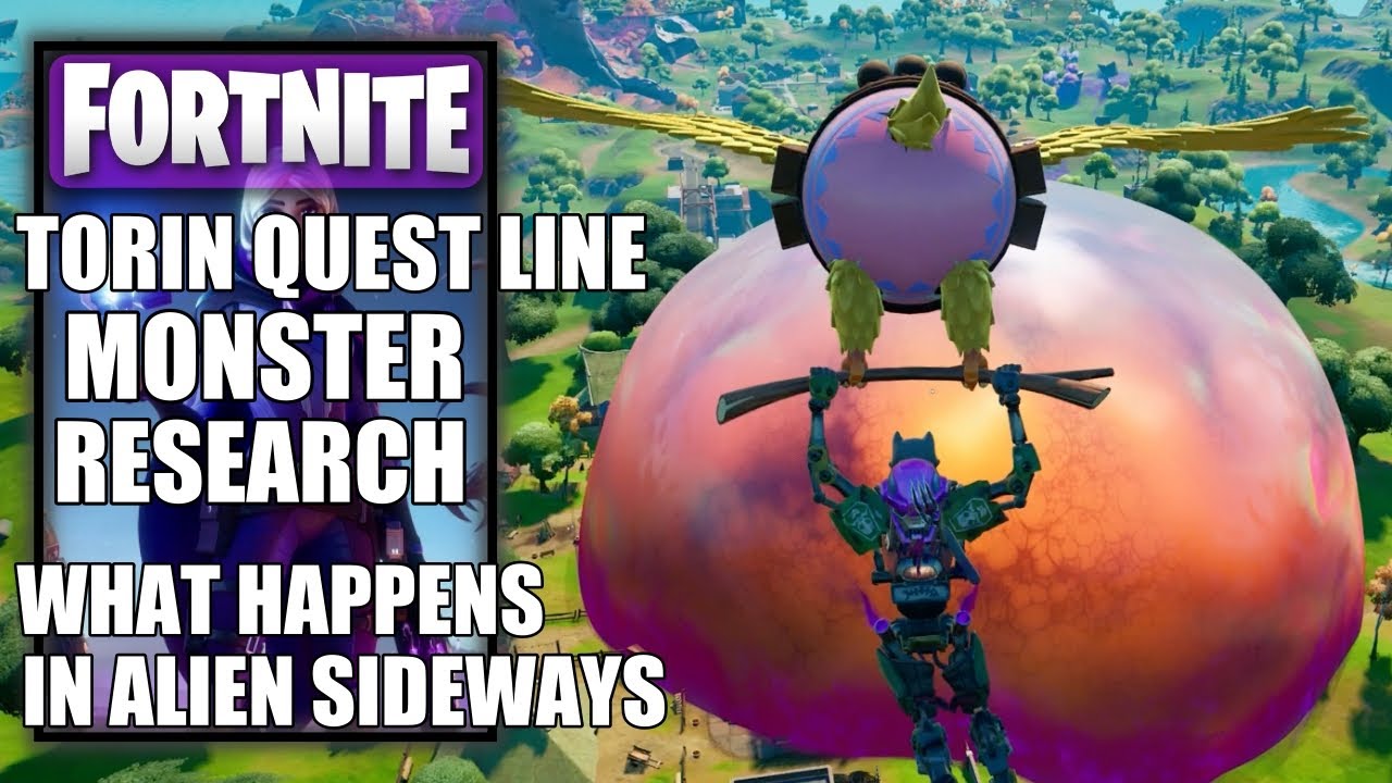 Fortnite - Torin Monster Research Questline - What Happens When You ...