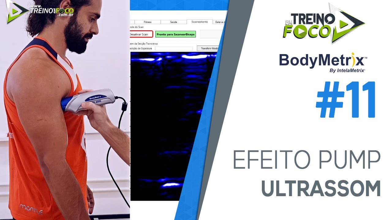 Pump após 6 séries de Rosca Direta analisado com Ultrassom - Bodymetrix ...