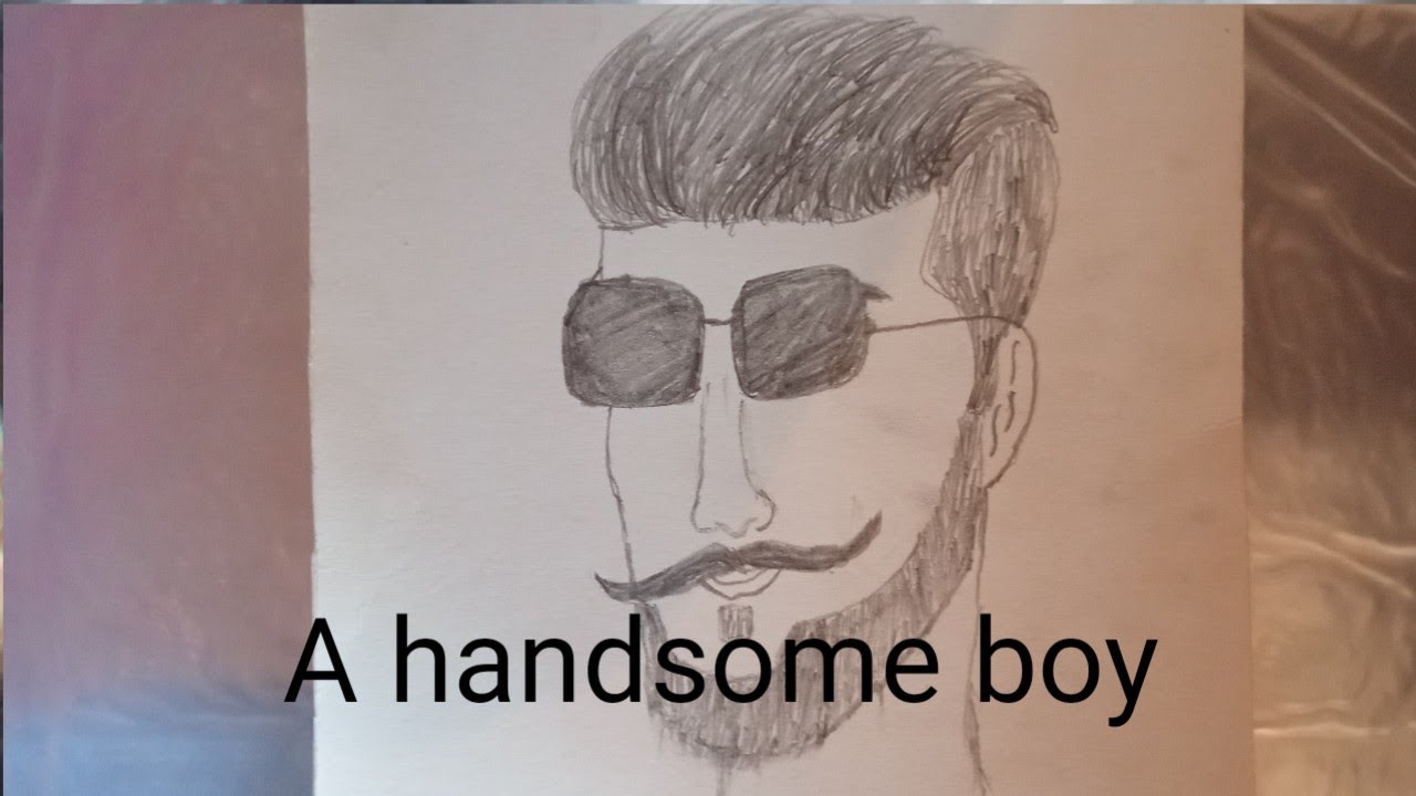 Speed Drawing a Handsome Boy | Step-by-Step Tutorial - YouTube