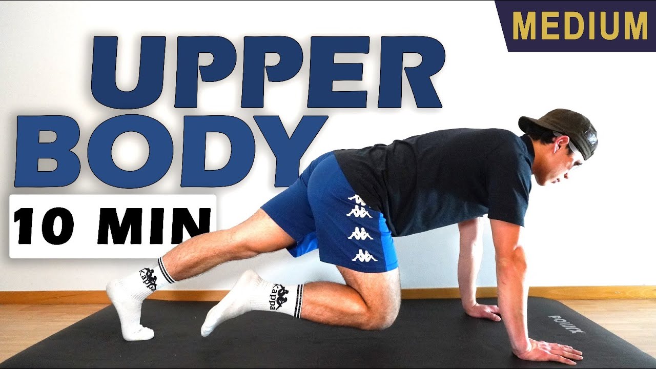 10 MIN UPPER BODY WORKOUT | No Equipment - YouTube