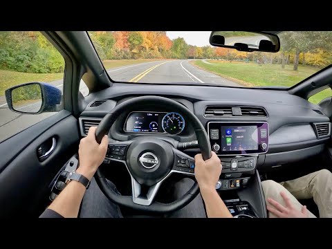 2023 Nissan Leaf SV Plus - POV Driving Impressions