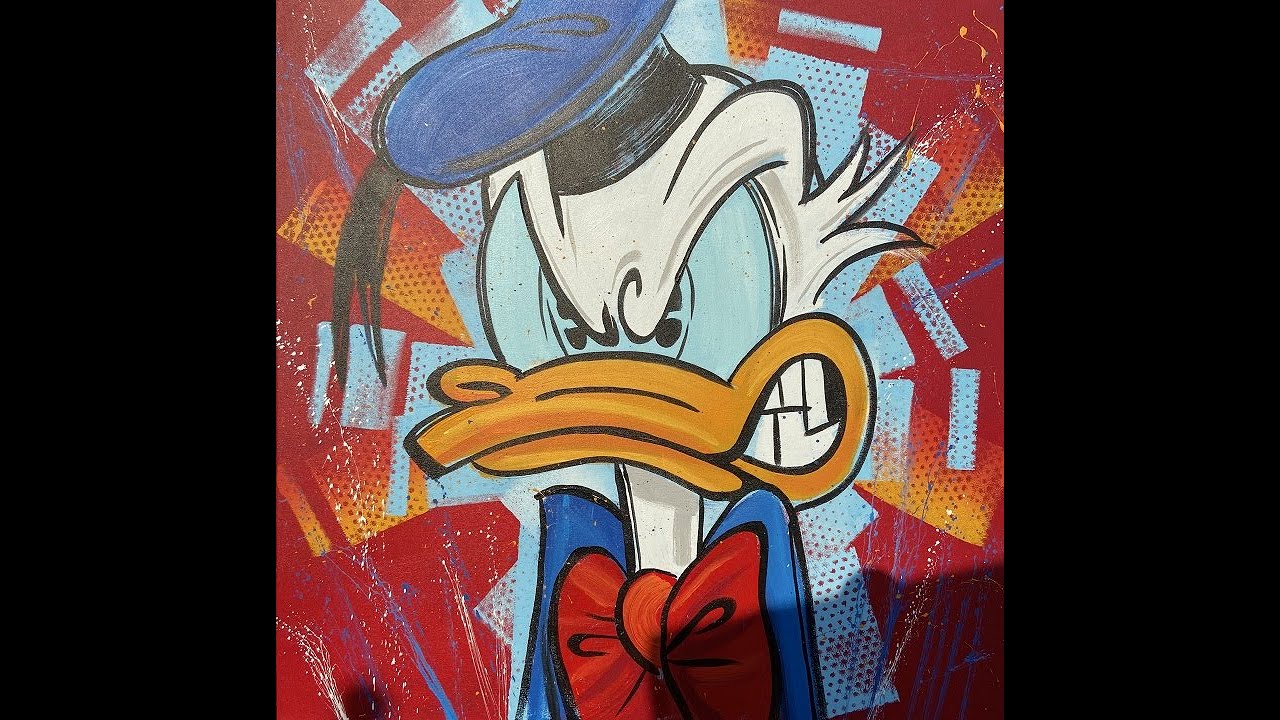 Donald Duck by Disney Artist Trevor Carlton - YouTube