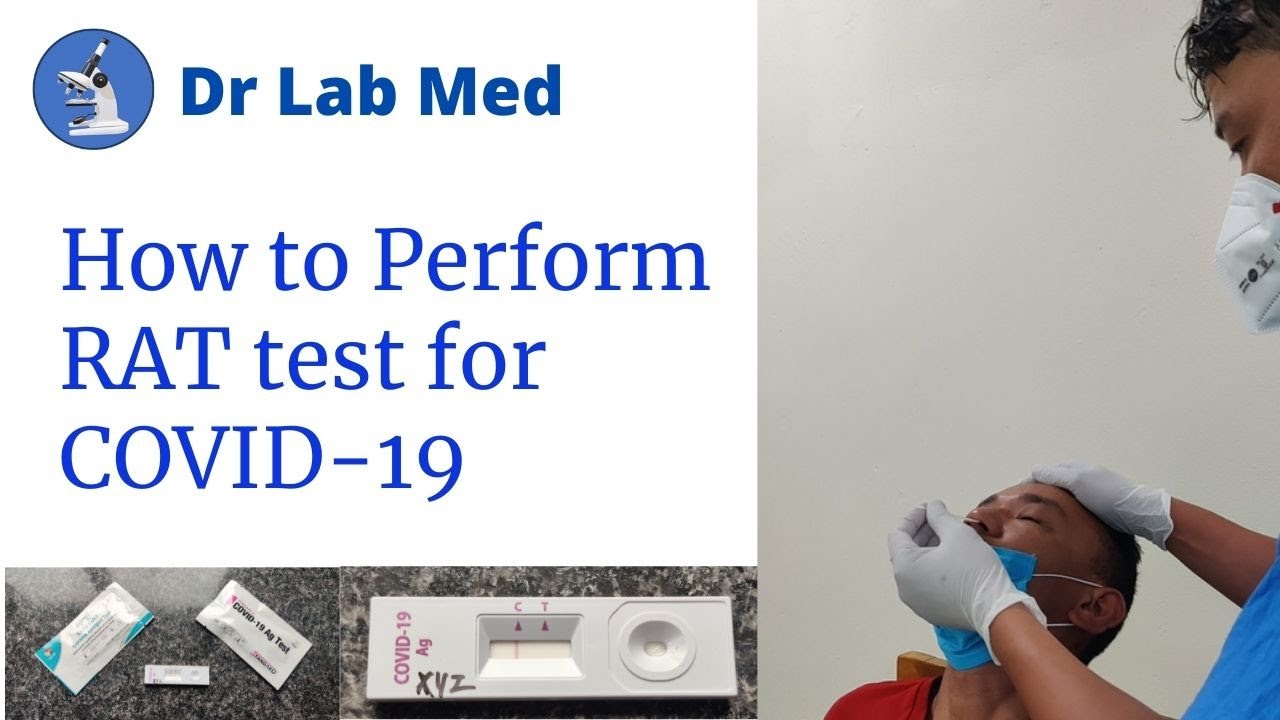Rapid Antigen Test for Covid-19 : Procedure explained using ...