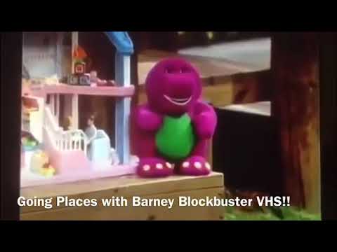 Going Places with Barney Blockbuster VHS!! Upcoming On Friday! - YouTube