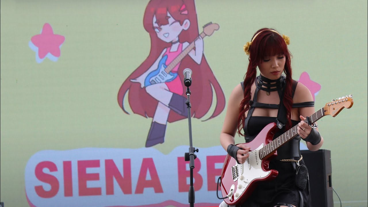 SIENA BELLA - Temperature (LIVE at Anime Riverside, CA 2024) - YouTube