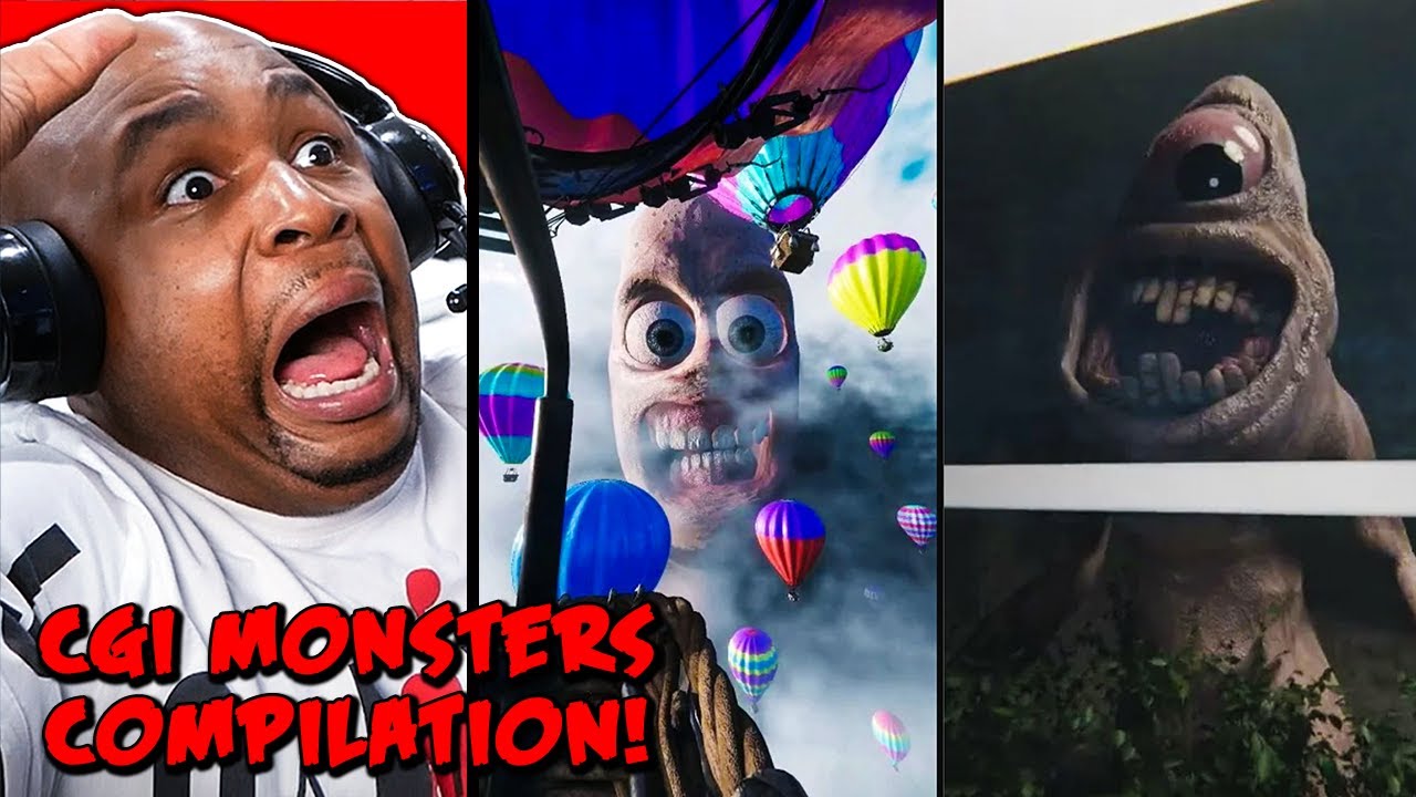 HORRIFYING CGI MONSTERS COMPILATION! - YouTube