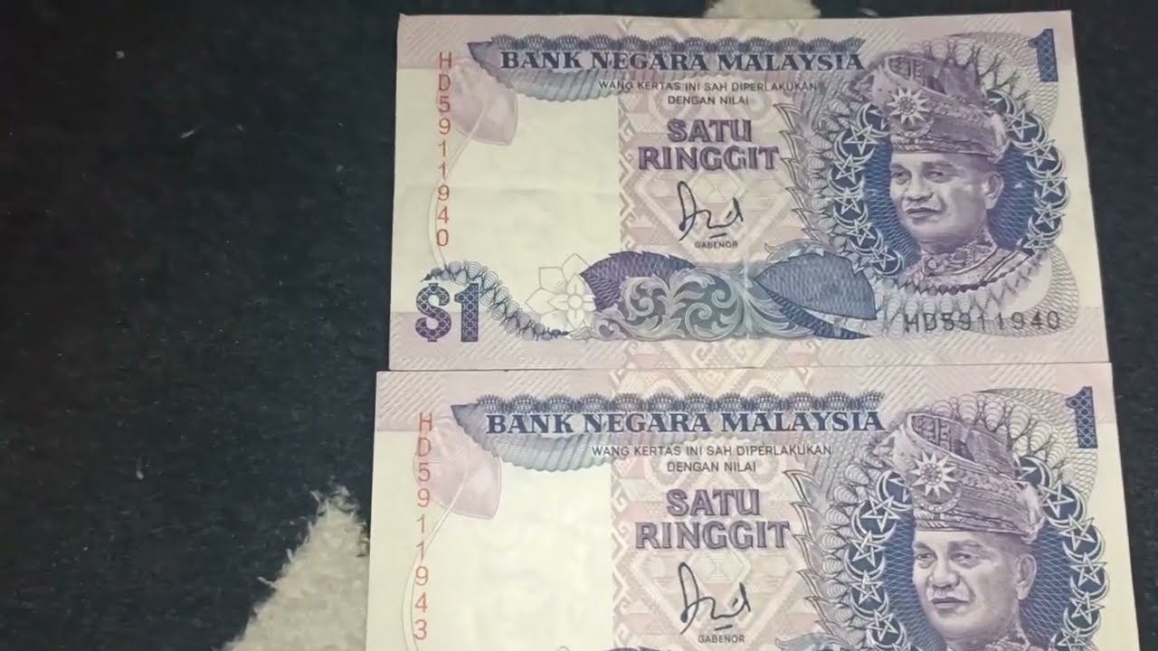 wang kertas lama RM1 benar ke nilainya jutaan ringgit??? - YouTube