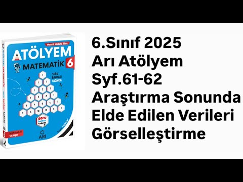 6.SINIF ARI ATÖLYEM S.61-62 ARAŞTIRMA SONUNDA ELDE EDİLEN VERİLERİ GÖRSELLEŞTİRME