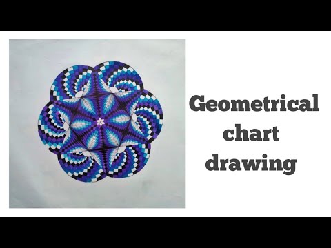 Geometrical chart drawing - YouTube