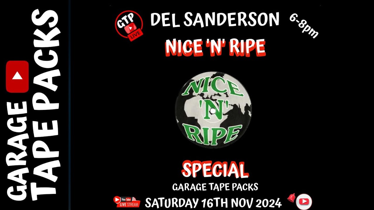 Del Sanderson | Saturday Sessions | Nice 'N' Ripe Special - YouTube