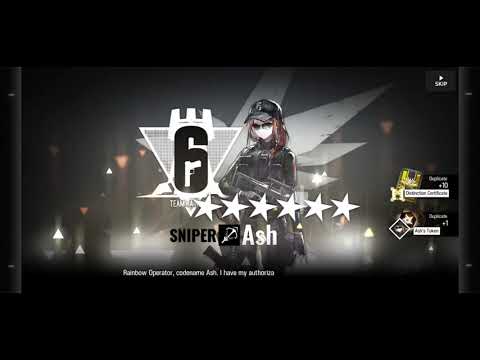 Arknights R6 Collab Headhunting - YouTube