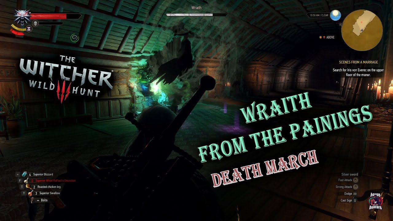 The Witcher 3: Hearts of Stone - The Wraith from the Paintings on Death ...