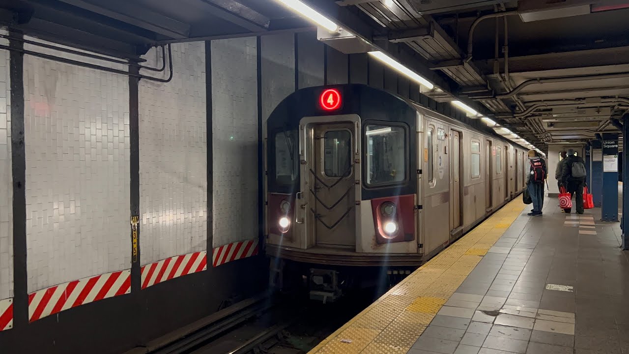 MTA New York City Subway Woodlawn Bound Kawasaki R142A (4) Local Train ...