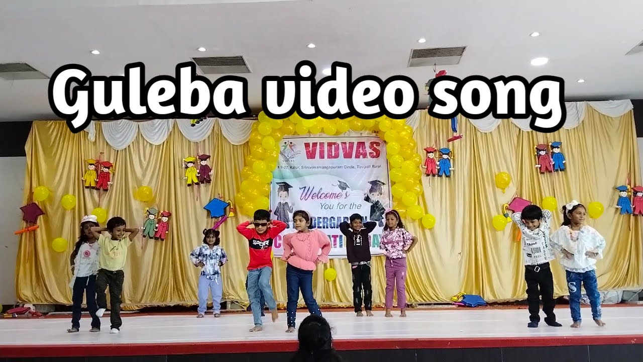 Guleba video song | students dance performance | @VDSactivities - YouTube