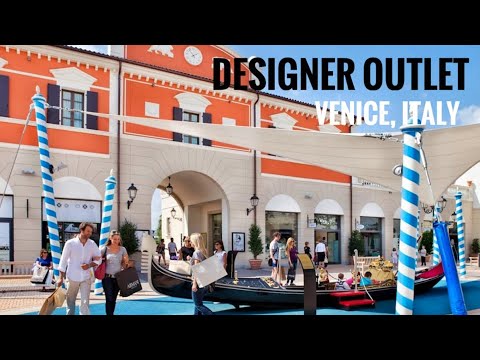 Designer Outlet Noventa di Piave, Venice Italy - YouTube