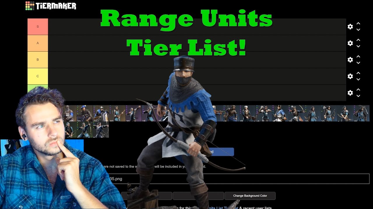 Range Units Tier List!! - Conqueror's Blade - Knightfall - YouTube