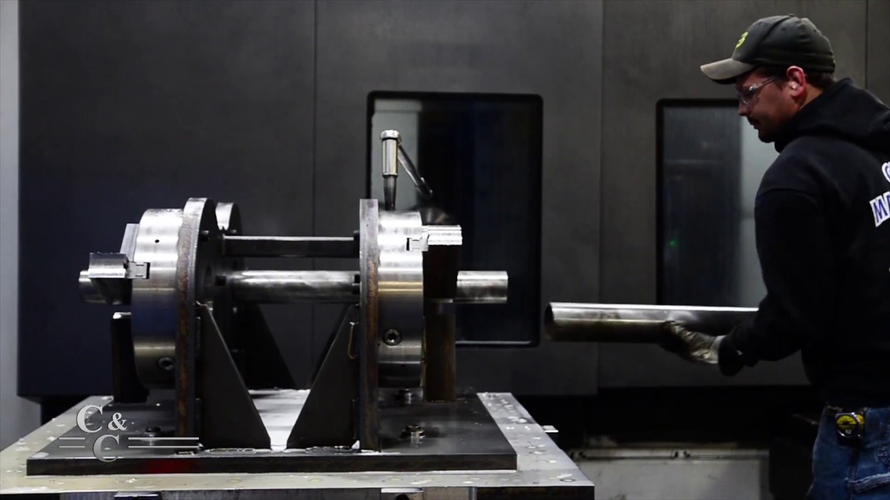 Machining with C&C Manufacturing Iowa - YouTube