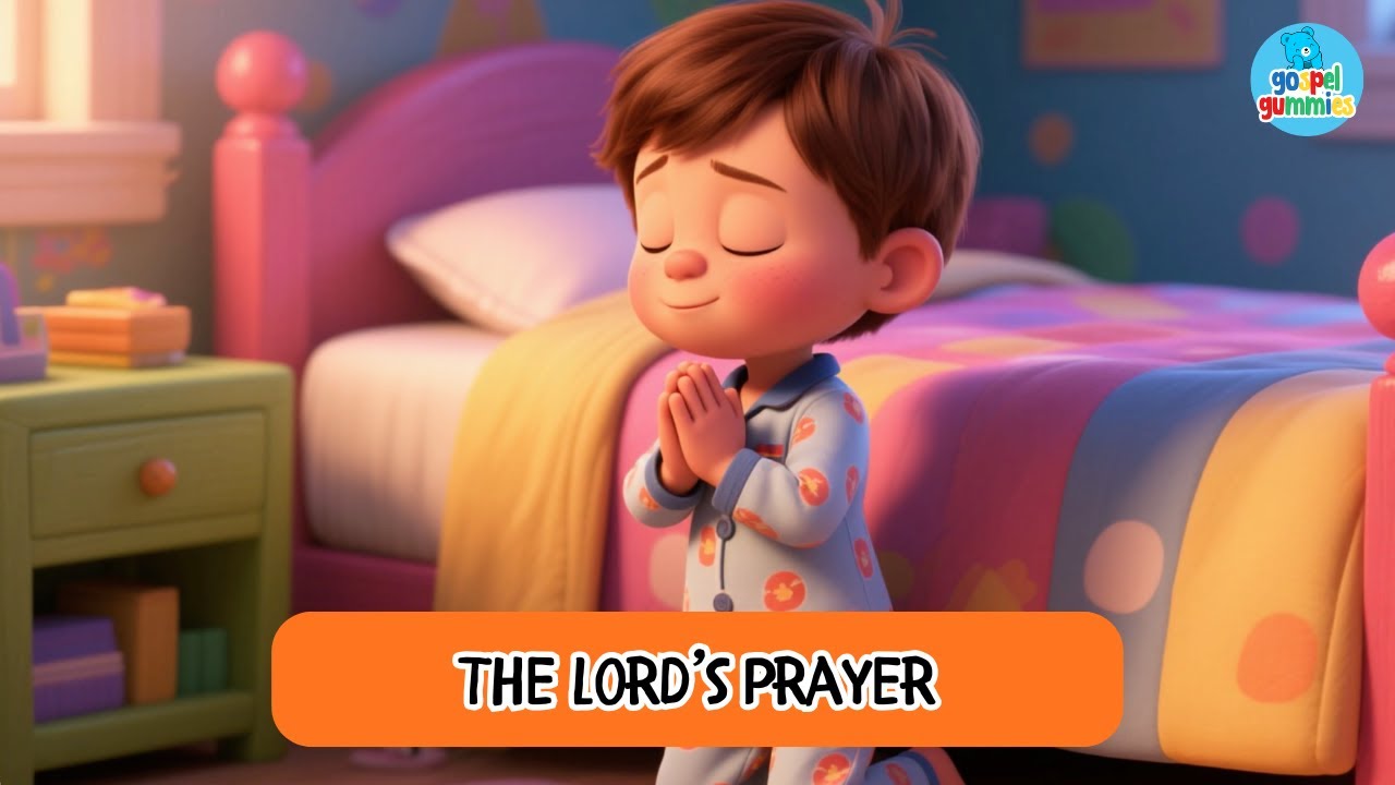 The Lord's Prayer for Kids | Our Father | Let's Pray | Bible Lessons ...