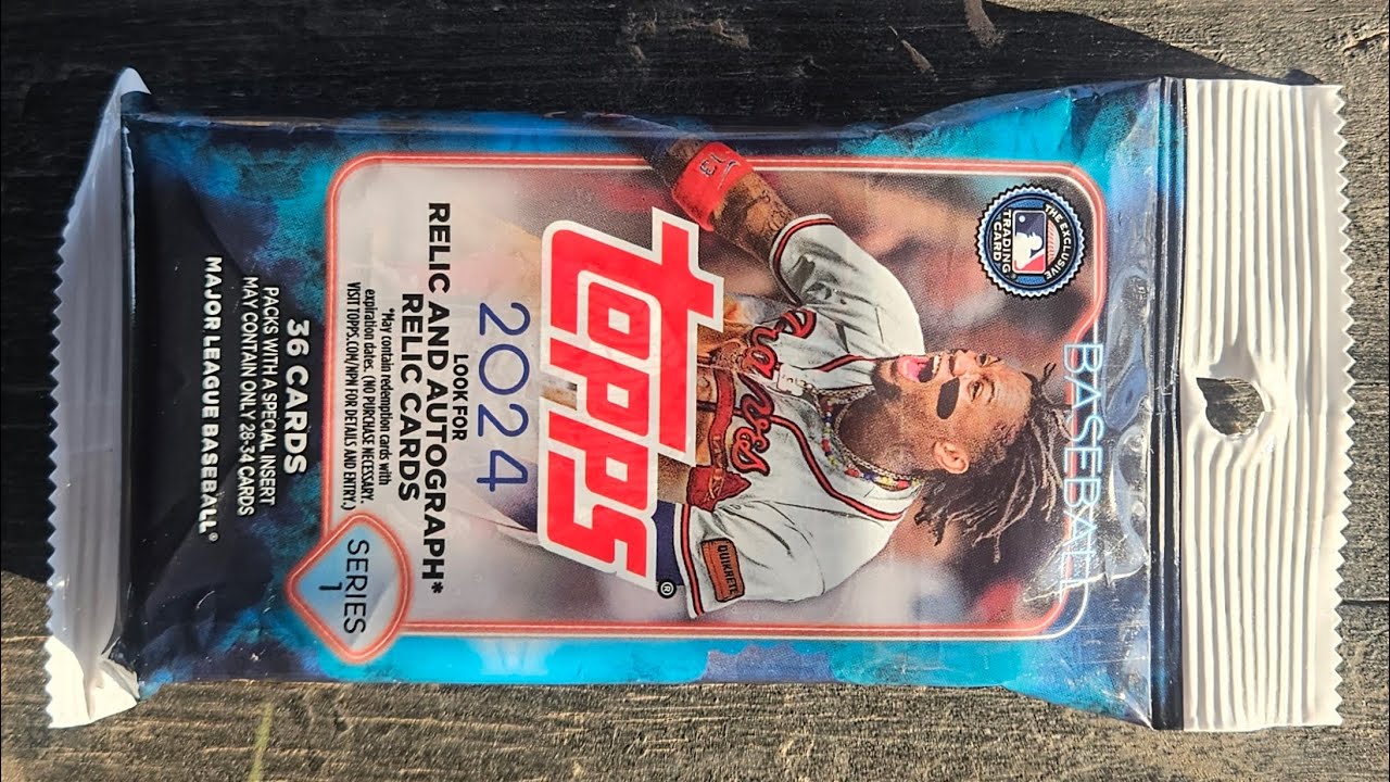2024 Topps Baseball Series 1 Retail Fat Packs x 2 - YouTube