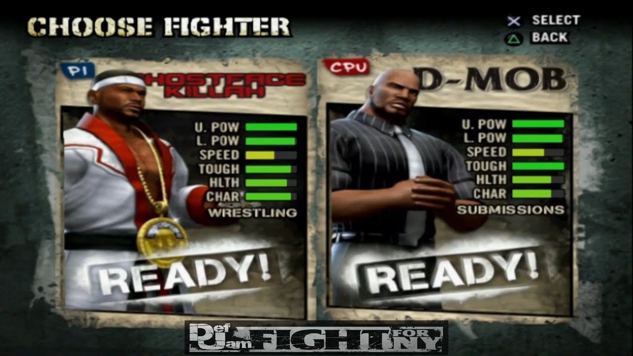 Def Jam Fight For NY | GFK vs D-MOB | 3 Matches | HARD! (PS3 1080p ...